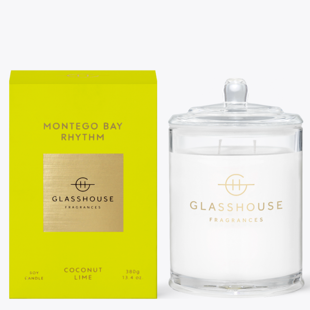 Glasshouse Triple Scented Soy Candle Montego Bay Rhythm 380g – House 2 ...